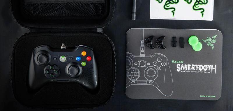 Razer lança o Sabertooth: joystick de Xbox com 6 botões a mais