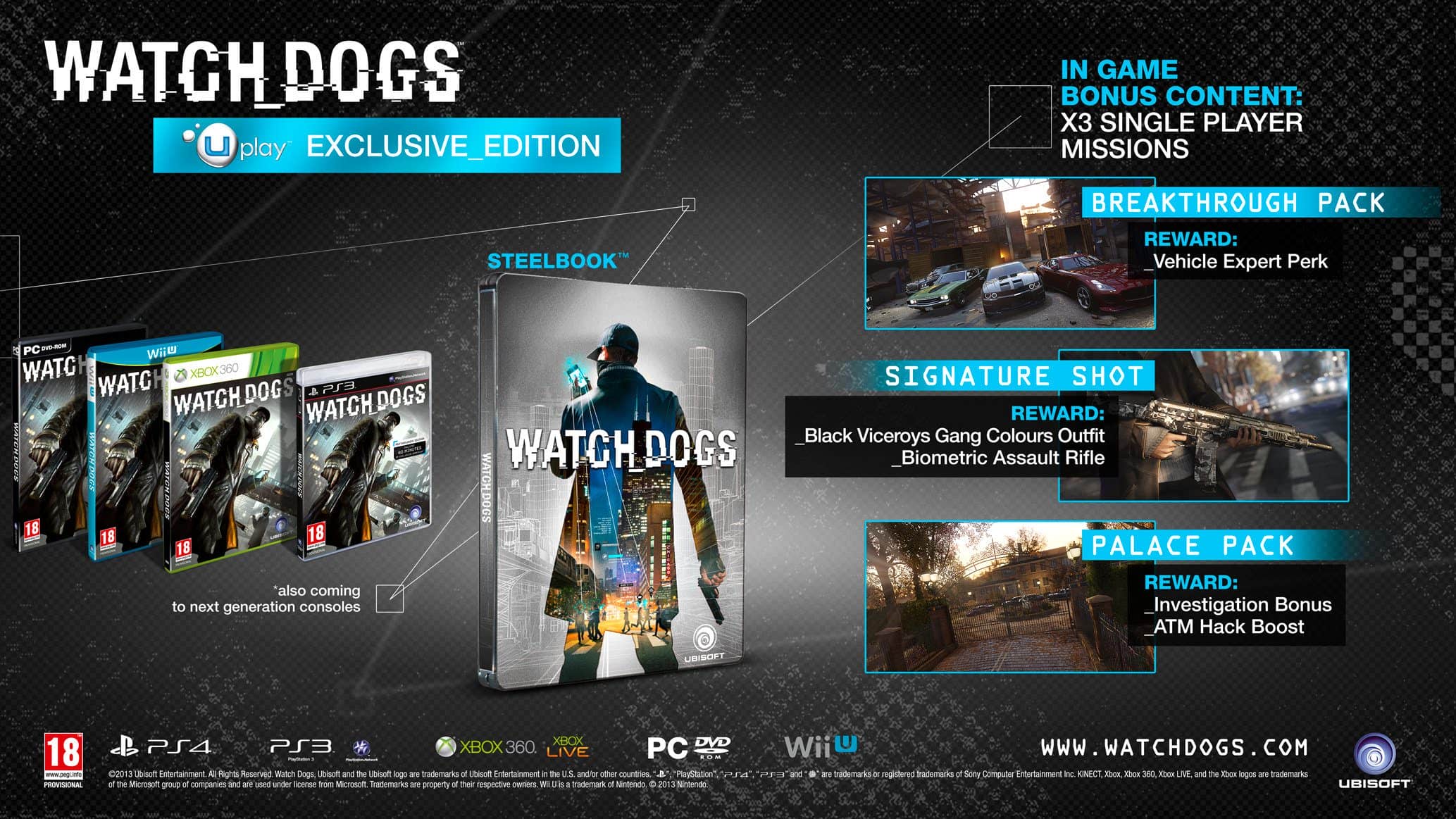 Watch_Dogs já tem data de lançamento e edições especiais reveladas
